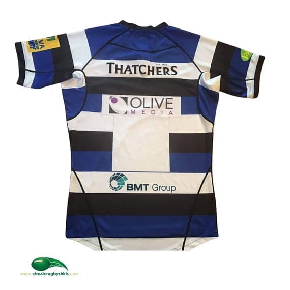 World Rugby Shirts | 2014 Bath Vintage Old Jerseys