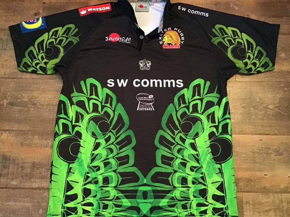 Classic Rugby Shirts | 2014 Exeter Chiefs Old Vintage Jersey