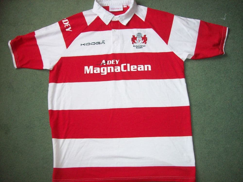 2014 2015 Gloucester Rugby Union Shirt Adults Large