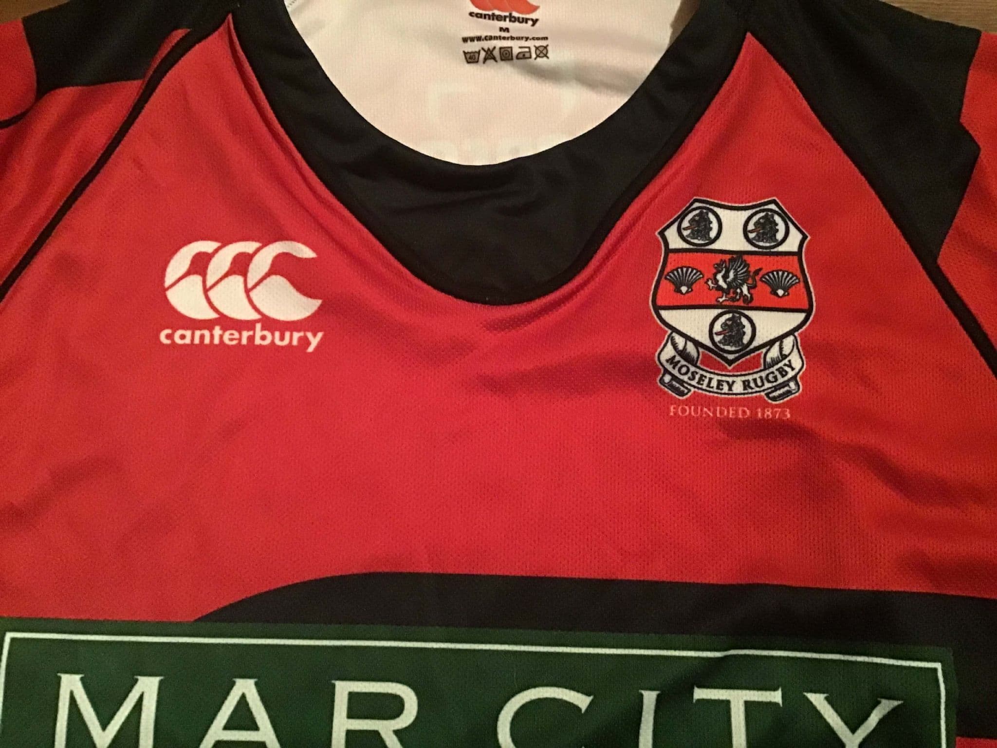 Classic Rugby Shirts | 2015 Moseley Vintage Old Jerseys