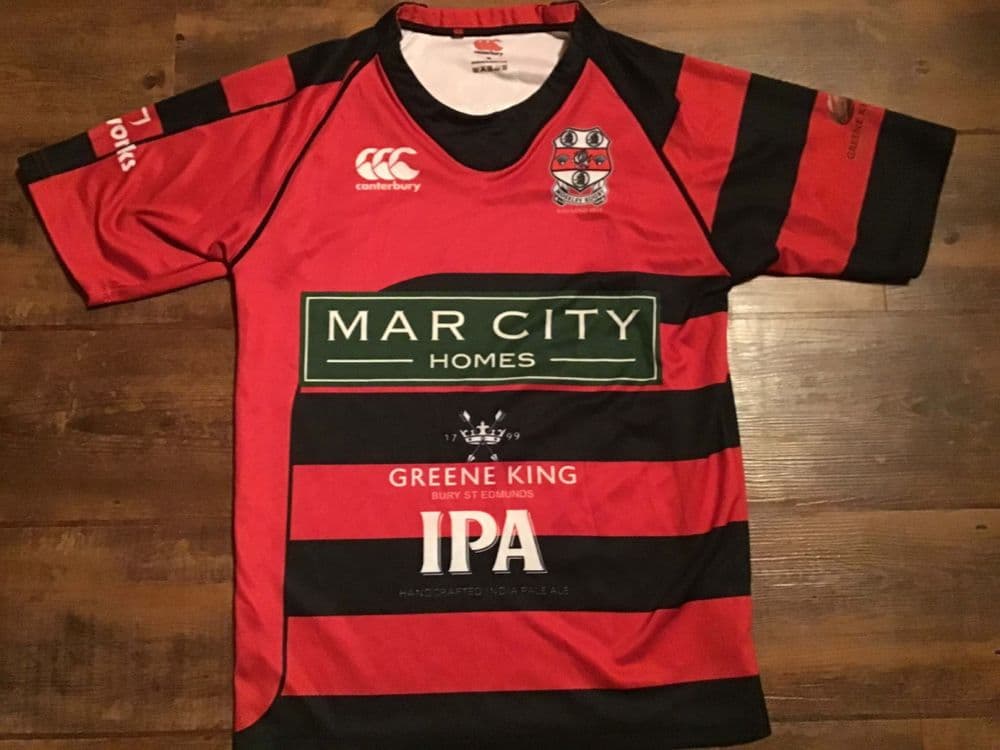 Classic Rugby Shirts | 2015 Moseley Vintage Old Jerseys