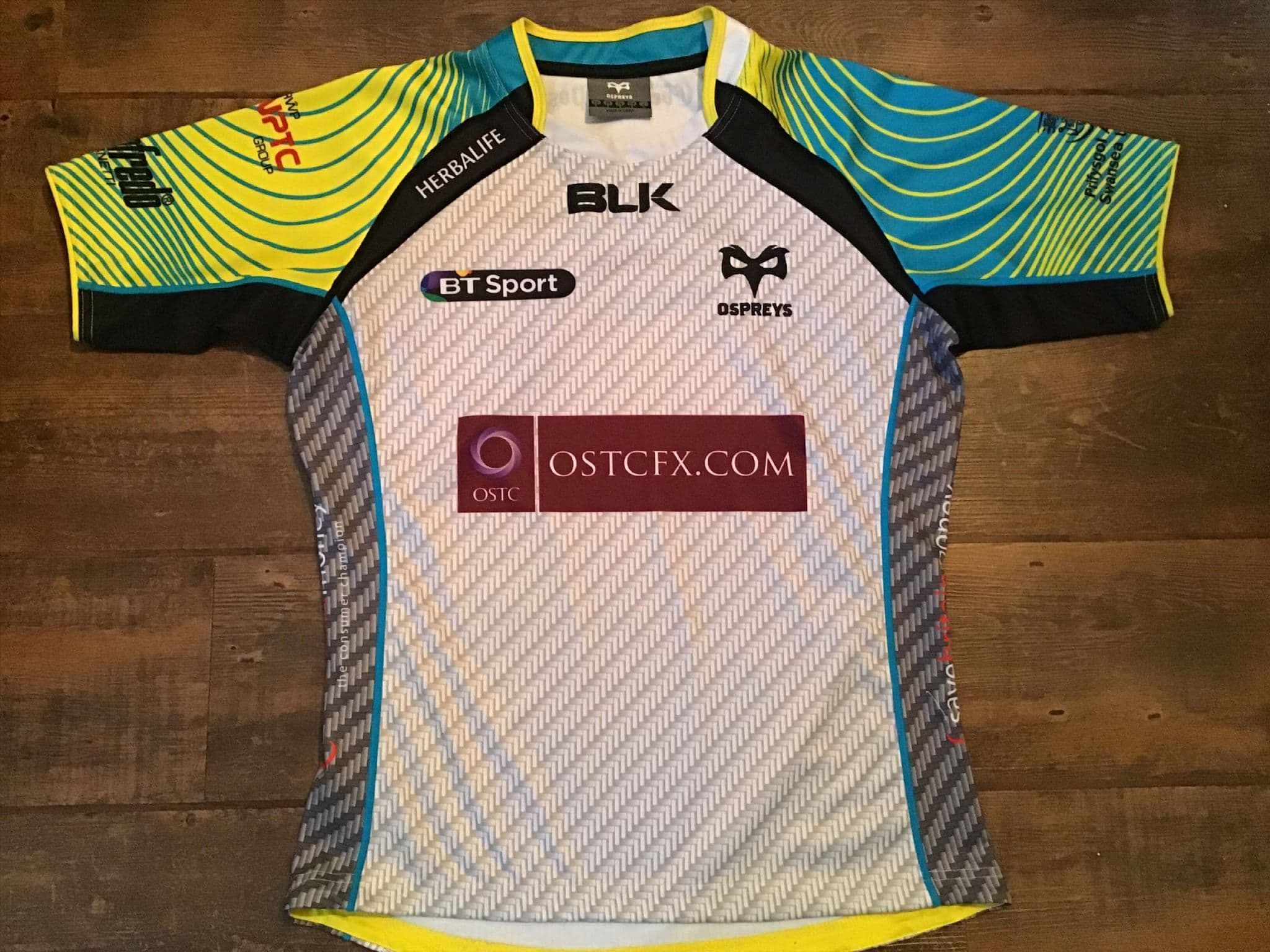 Classic Rugby Shirts | 2014 Ospreys Vintage Old Jerseys