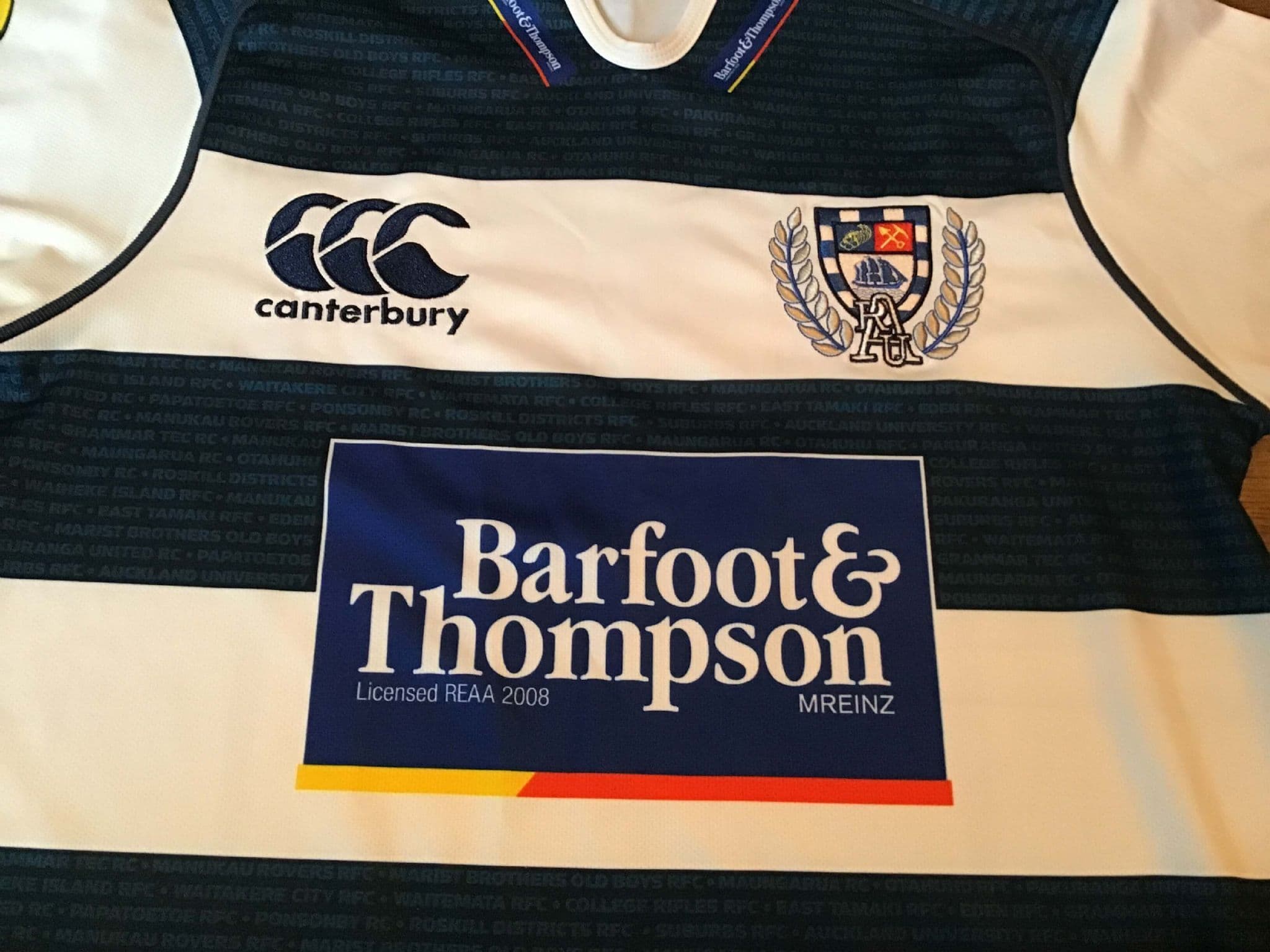 Classic Rugby Shirts | 2011 Auckland Vintage Old Jerseys