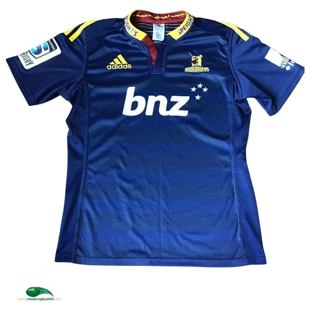 Super Rugby Shirts | 2014 Highlanders Vintage Old Jerseys