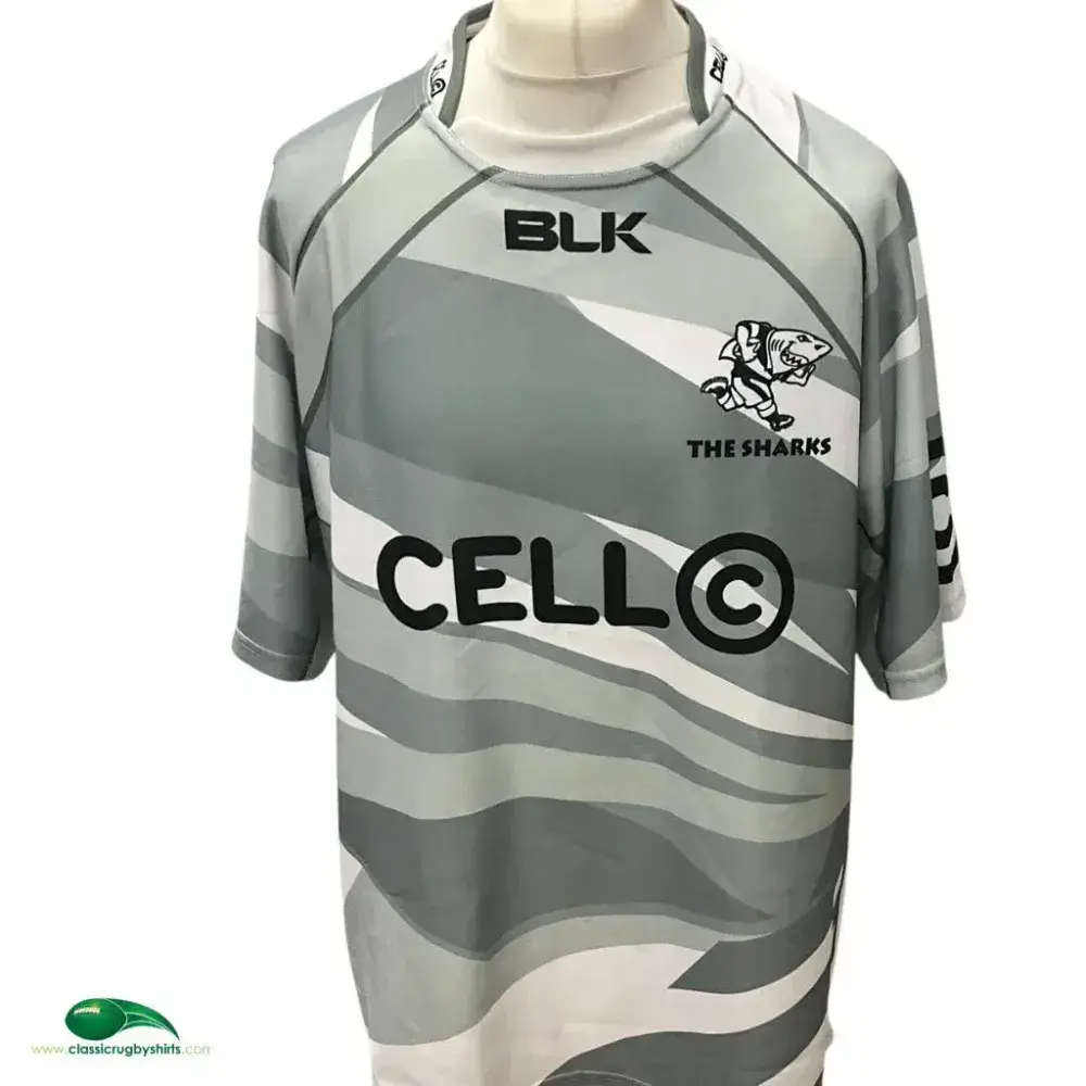 2014 Natal Sharks Rugby Shirt - Vintage Old Jerseys