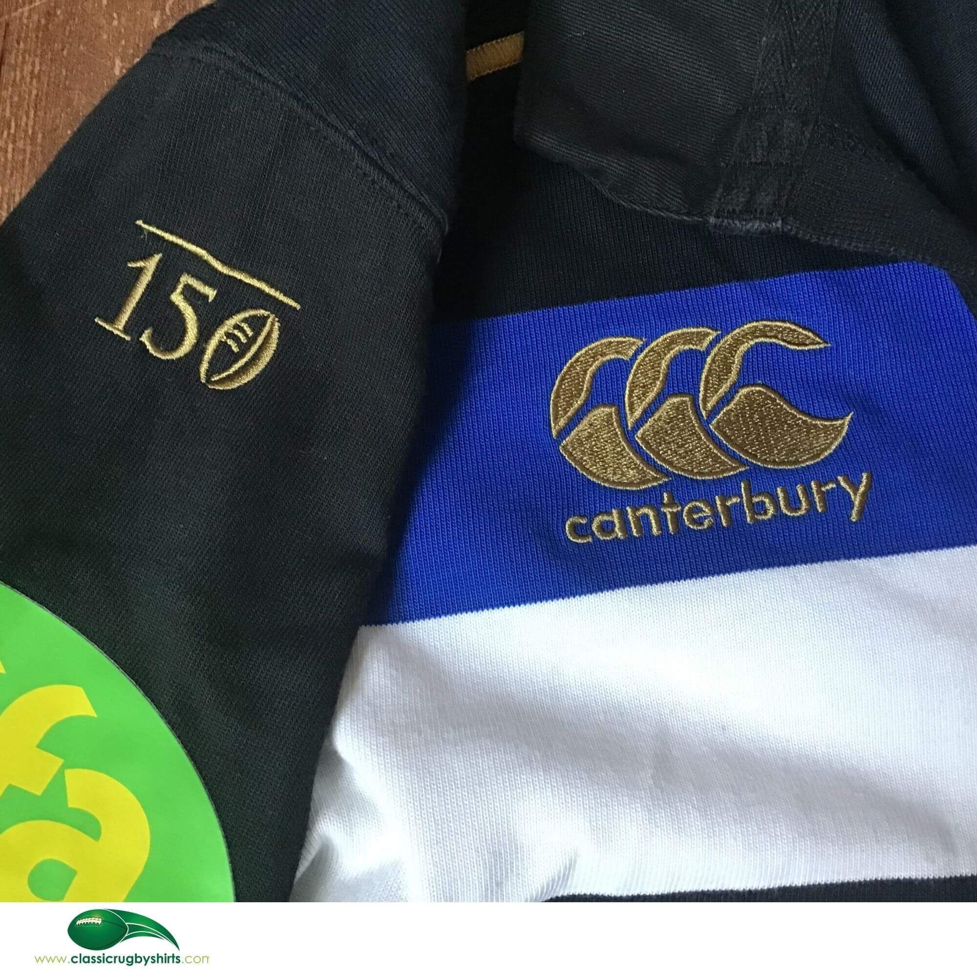 World Rugby Shirts | 2015 Bath Old Vintage 150 Year Jerseys