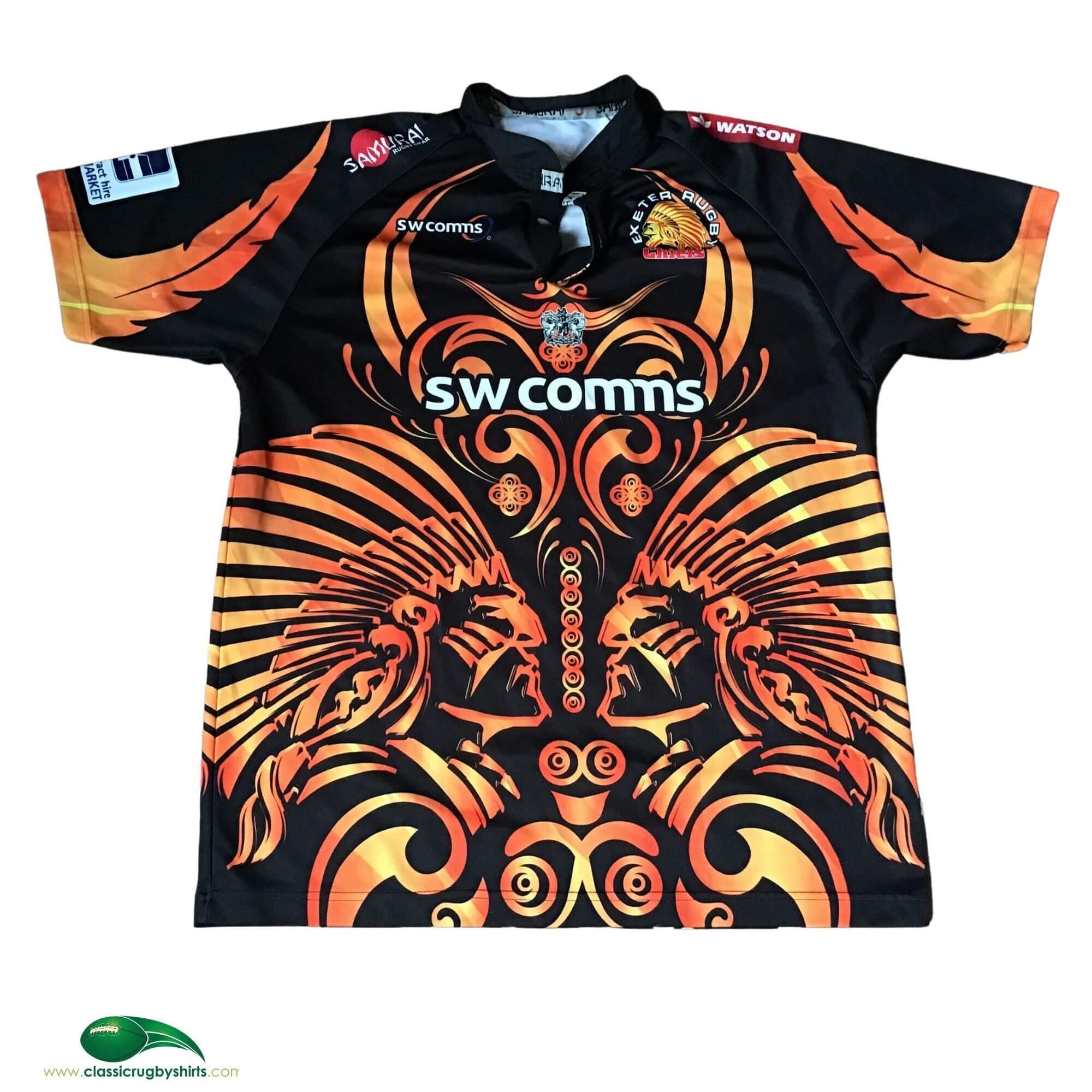 World Rugby Shirts | 2015 Exeter Chiefs Old Vintage Jerseys