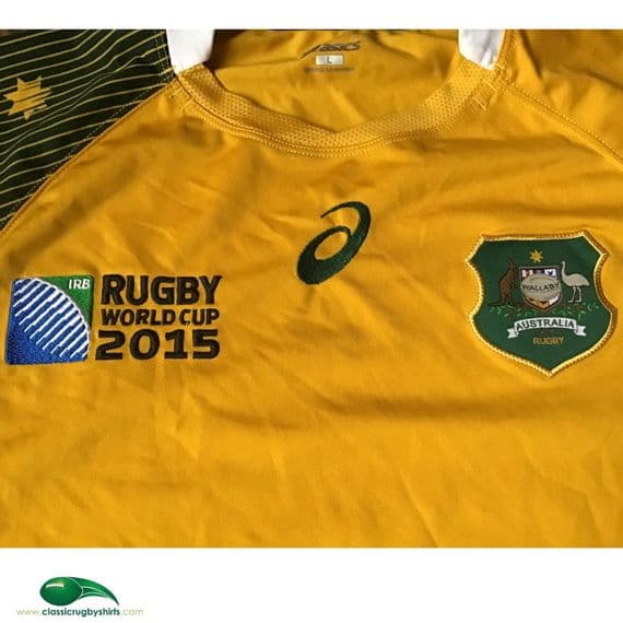 World Rugby Shirts | 2015 Australia RWC Vintage Old Jerseys Wallabies