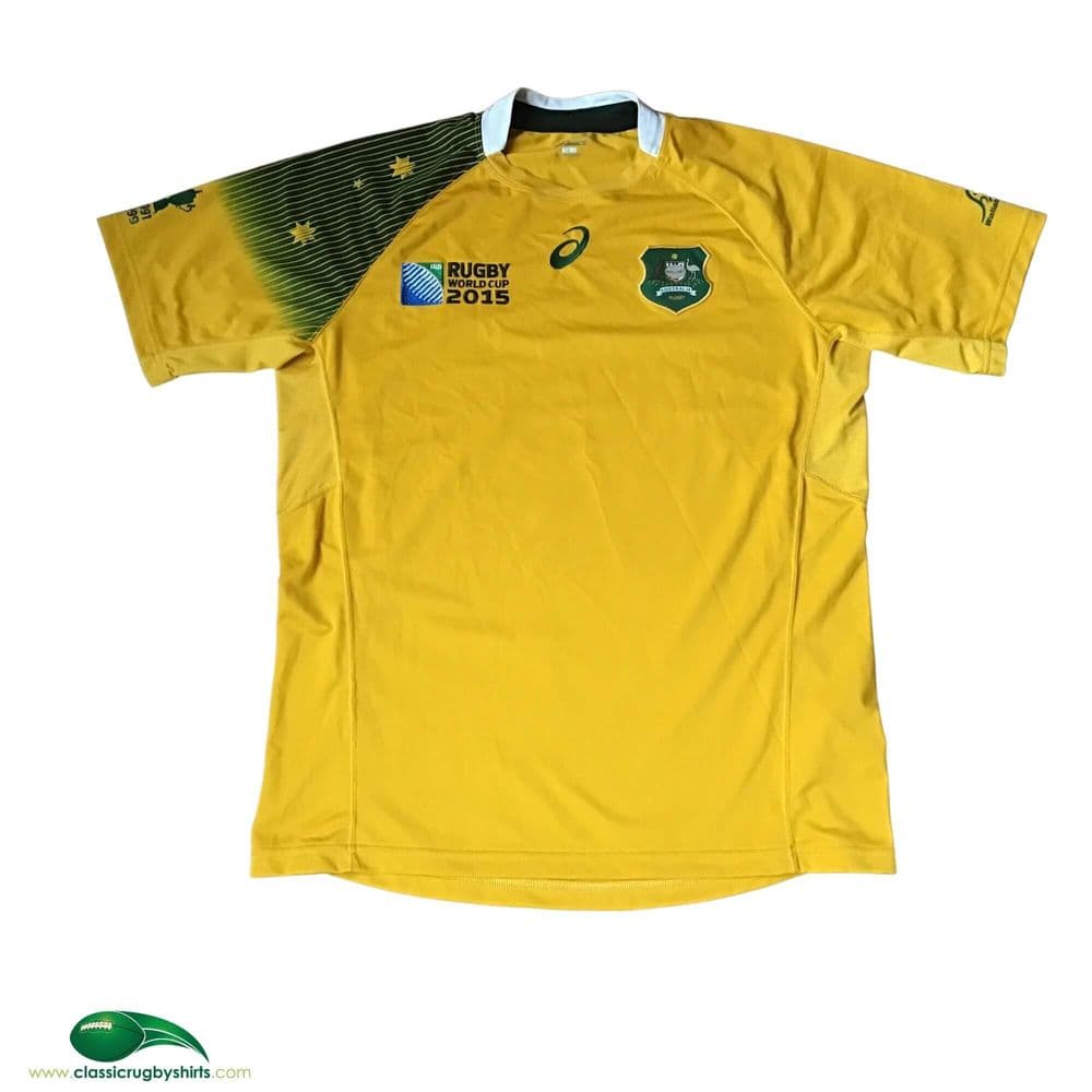 World Rugby Shirts | 2015 Australia RWC Vintage Old Jerseys Wallabies
