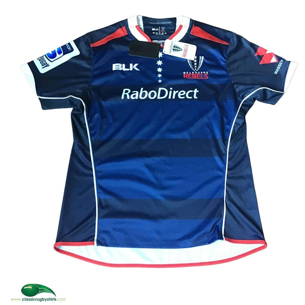 Super Rugby Shirts | 2015 Melbourne Rebels Vintage Old Jerseys