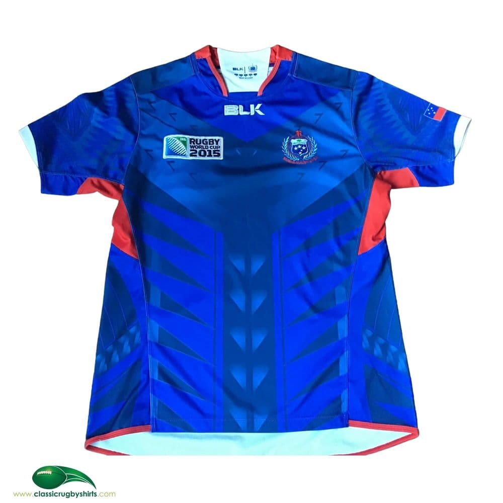 World Rugby Shirts | 2015 Samoa RWC Vintage Old Jerseys