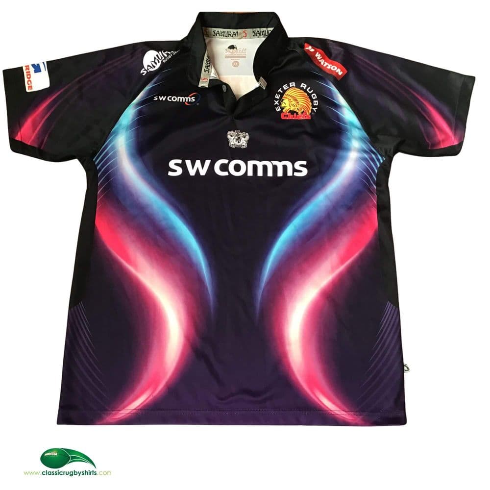 World Rugby Shirts | 2016 Exeter Chiefs Old Vintage Retro Jerseys
