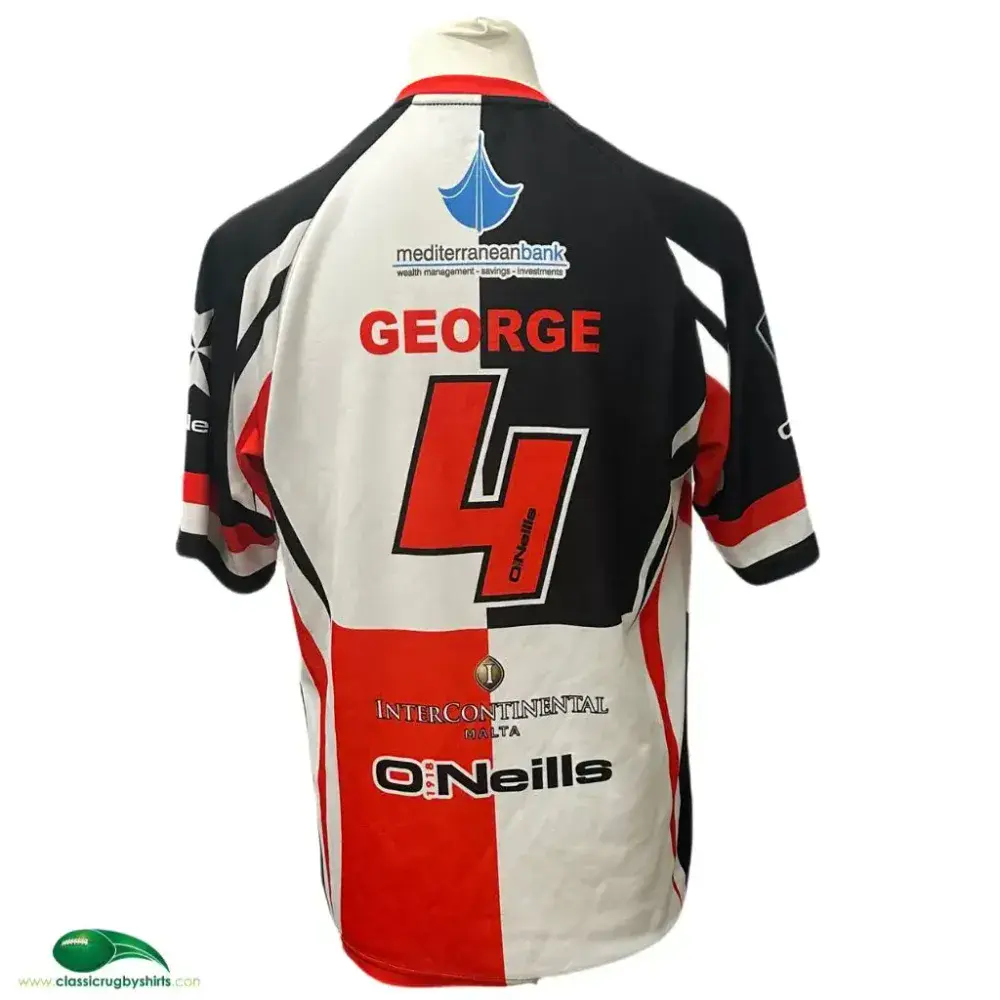 Vintage World Rugby Shirts | 2016 Malta Old Classic Jerseys
