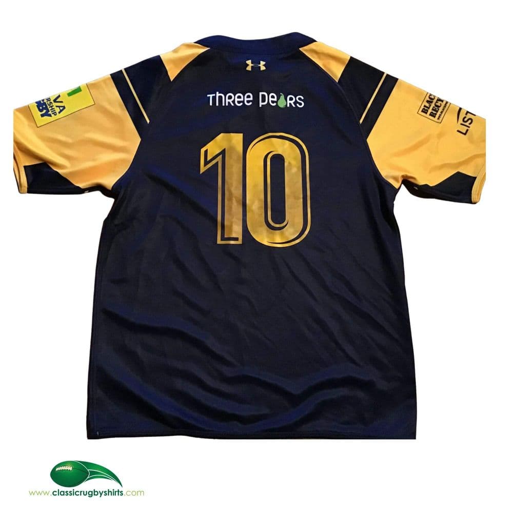 World Rugby Shirts | 2016 Worcester Warriors Vintage Old Jerseys