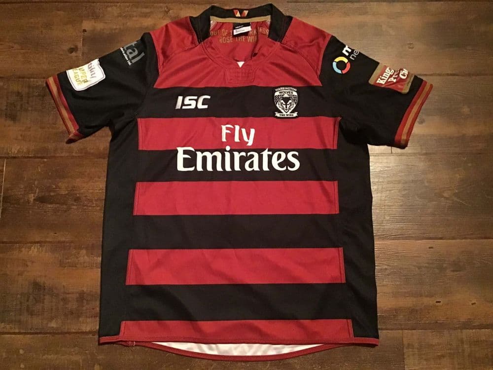 Classic Rugby Shirts | 2016 Warrington Wolves Vintage Old Jerseys