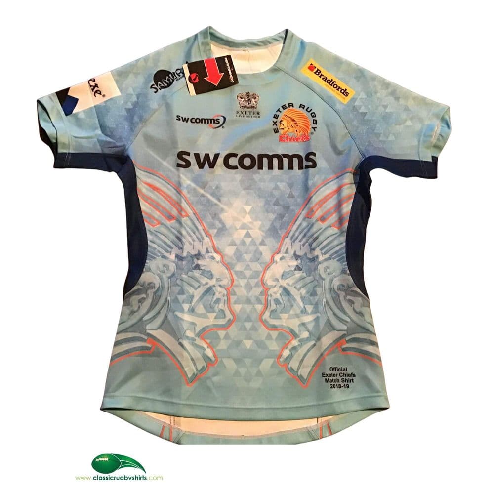 World Rugby Shirts | 2018 Exeter Chiefs Old Classic Vintage Jerseys