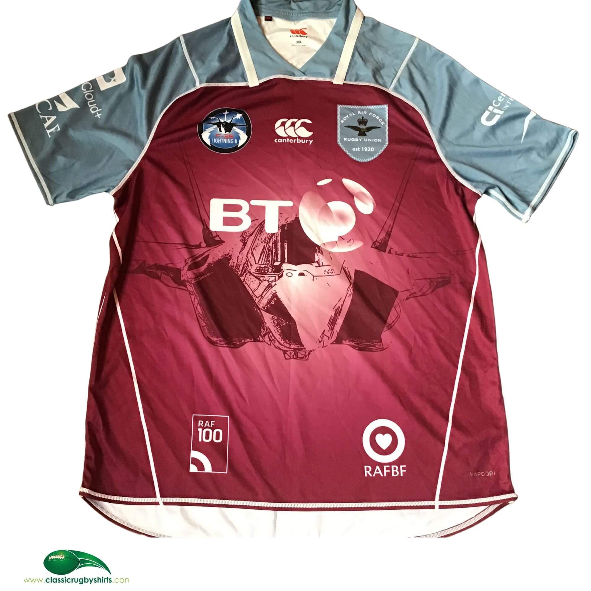 World Rugby Shirts | 2018 RAF Old Vintage Retro Jerseys