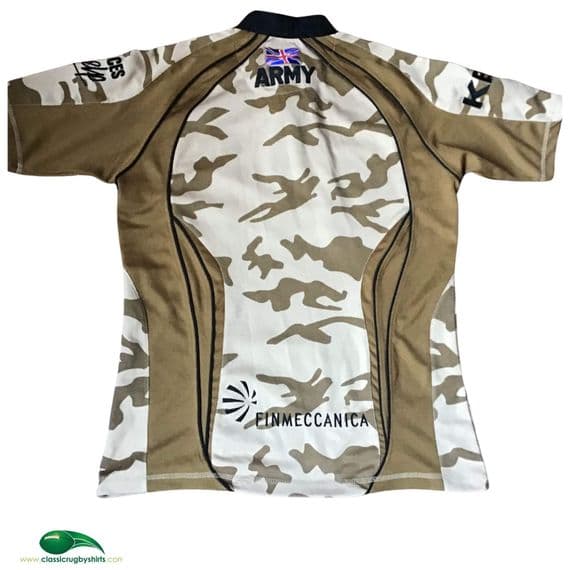 World Rugby Shirts | British Army Camouflage Vintage Old Jerseys