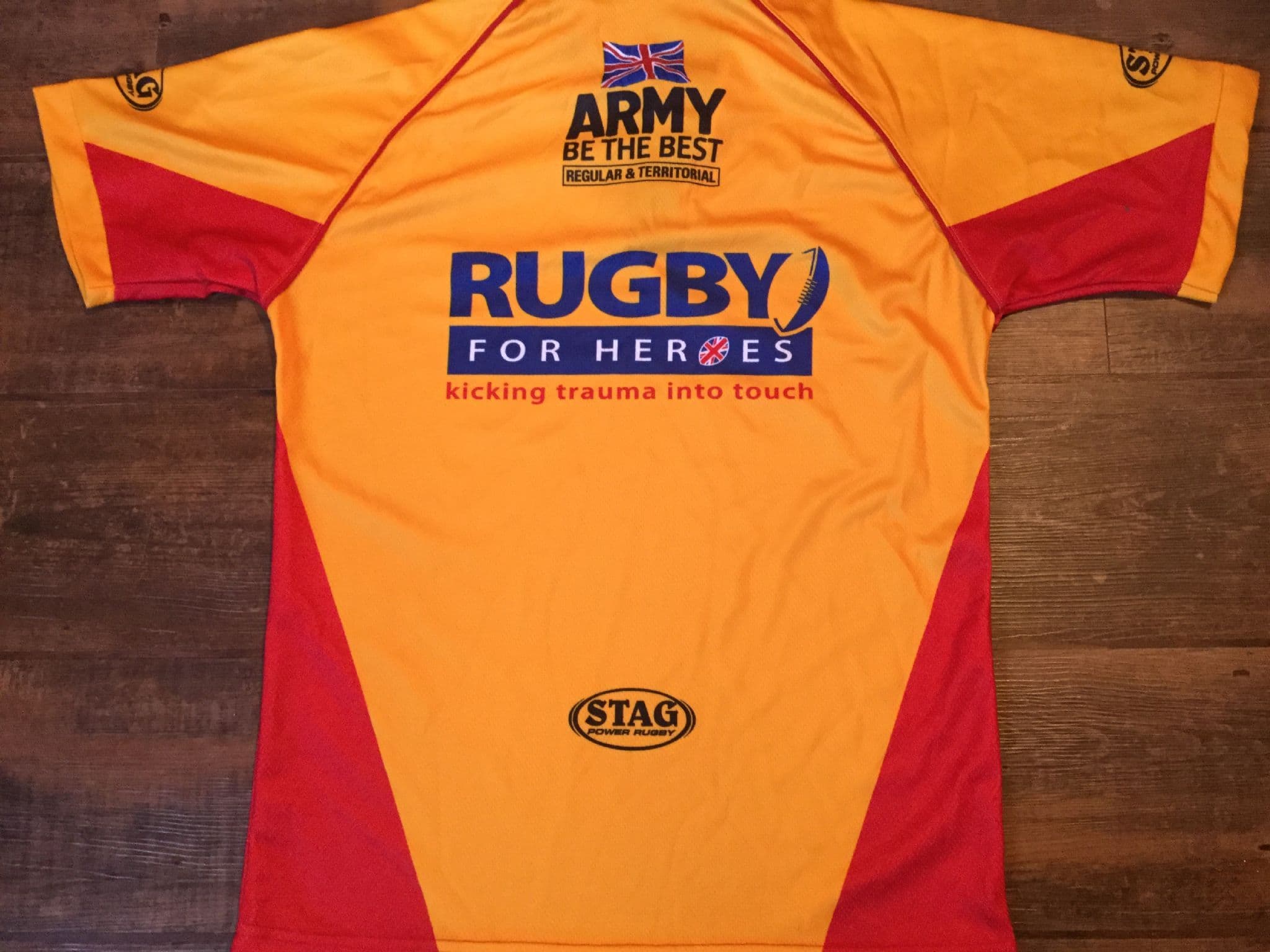 Classic Rugby Shirts | British Army Referee Vintage Old Jerseys