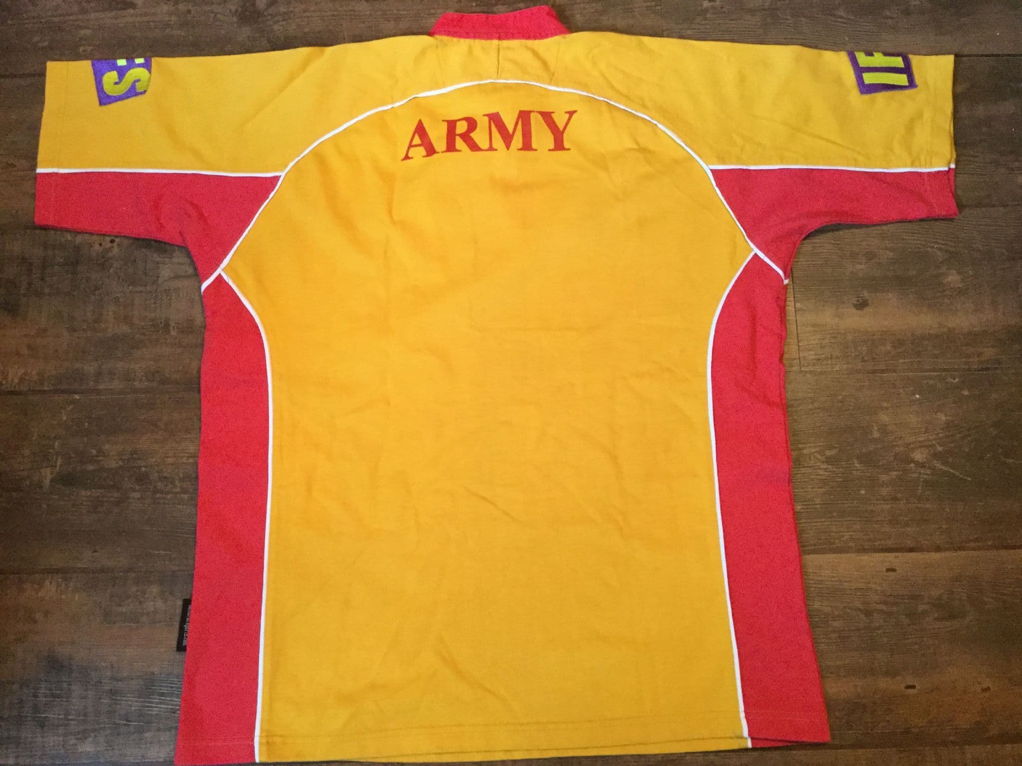 Classic Rugby Shirts | British Army Referee Vintage Old Rugby Jerseys
