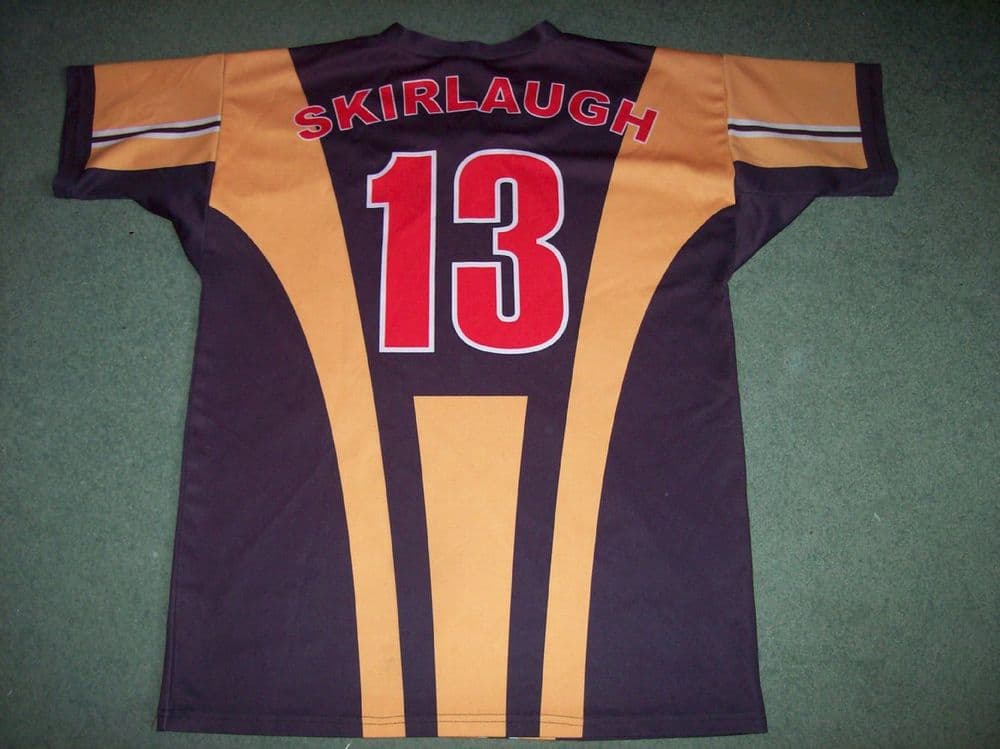 Skirlaugh Match Worn #13 Rugby League Shirt Adults Medium