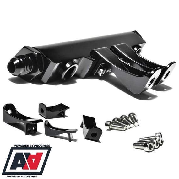 Bachler Racing Subaru Impreza Top Feed Conversion Parallel Fuel Rail ...