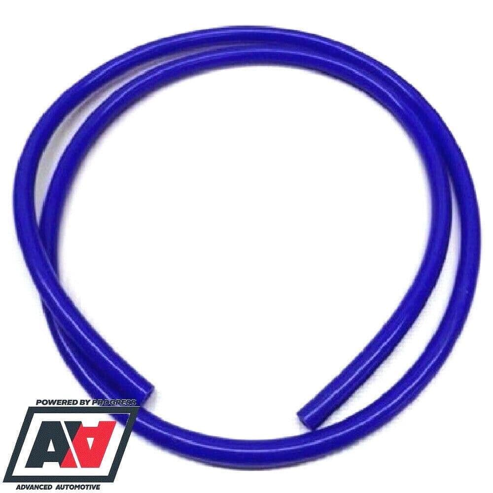 Blue Silicone Vacuum Pipe 3 Metres Length 4mm Bore Thick Wall ...