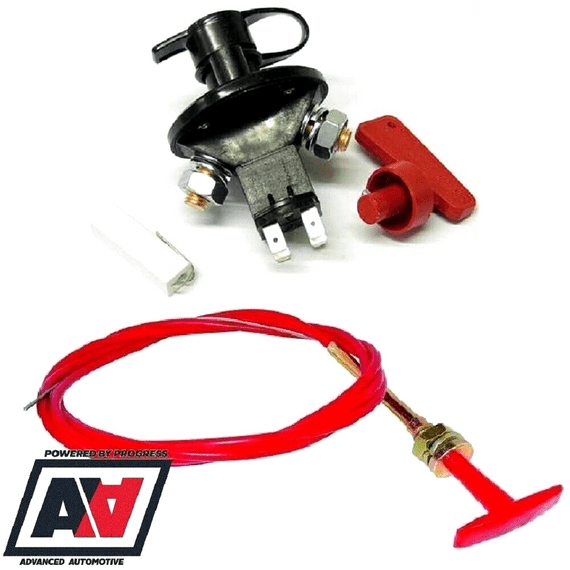 FIA Approved Competition Battery Cut Off Kill Master Switch With 3m ...