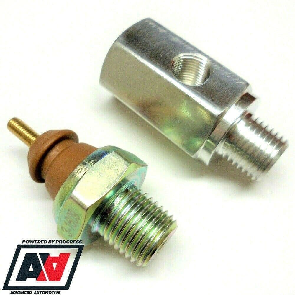 Ford Oil Pressure Gauge Adaptor T Piece & Switch 1/4NPT x 1/4NPT x 1 ...