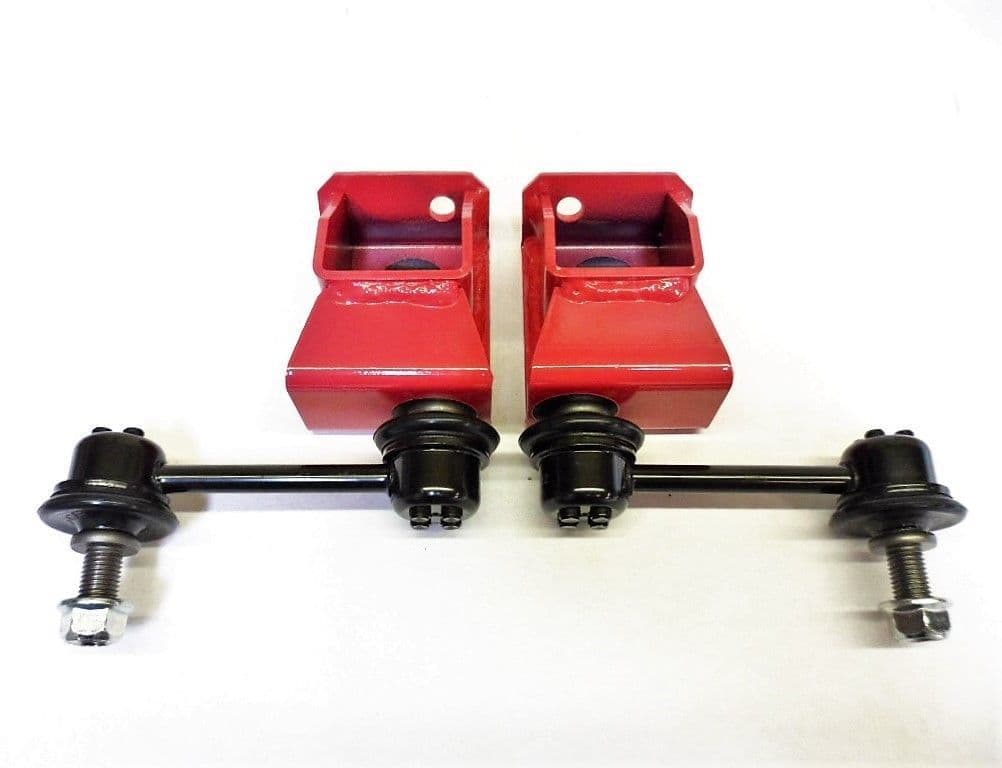 Genuine Subaru STI Rear Anti Roll Bar Drop Link Bracket Kit Impreza P1 ...