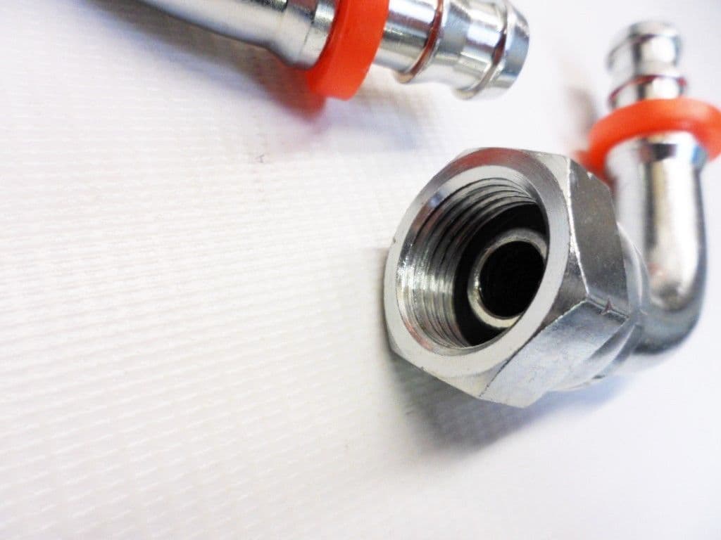 Mocal 90 Degree Union 1/2" BSP Thread 13mm 1/2 inch Bore Hose Oil Line ...