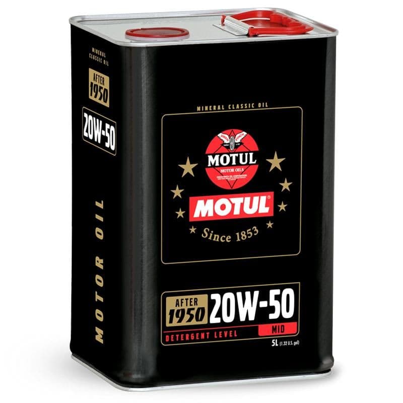 Motul Classic Engine Oil 20W-50 5L | Advanced Automotive