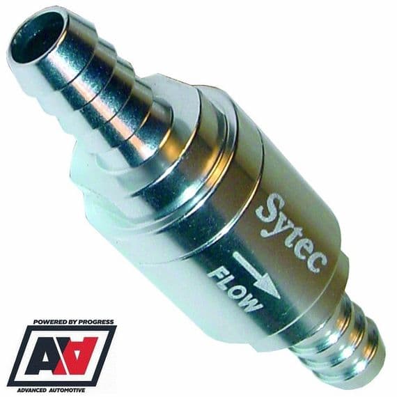 ONE WAY NON RETURN FUEL CHECK VALVE FOR 8mm FUEL HOSE SILVER | Advanced ...