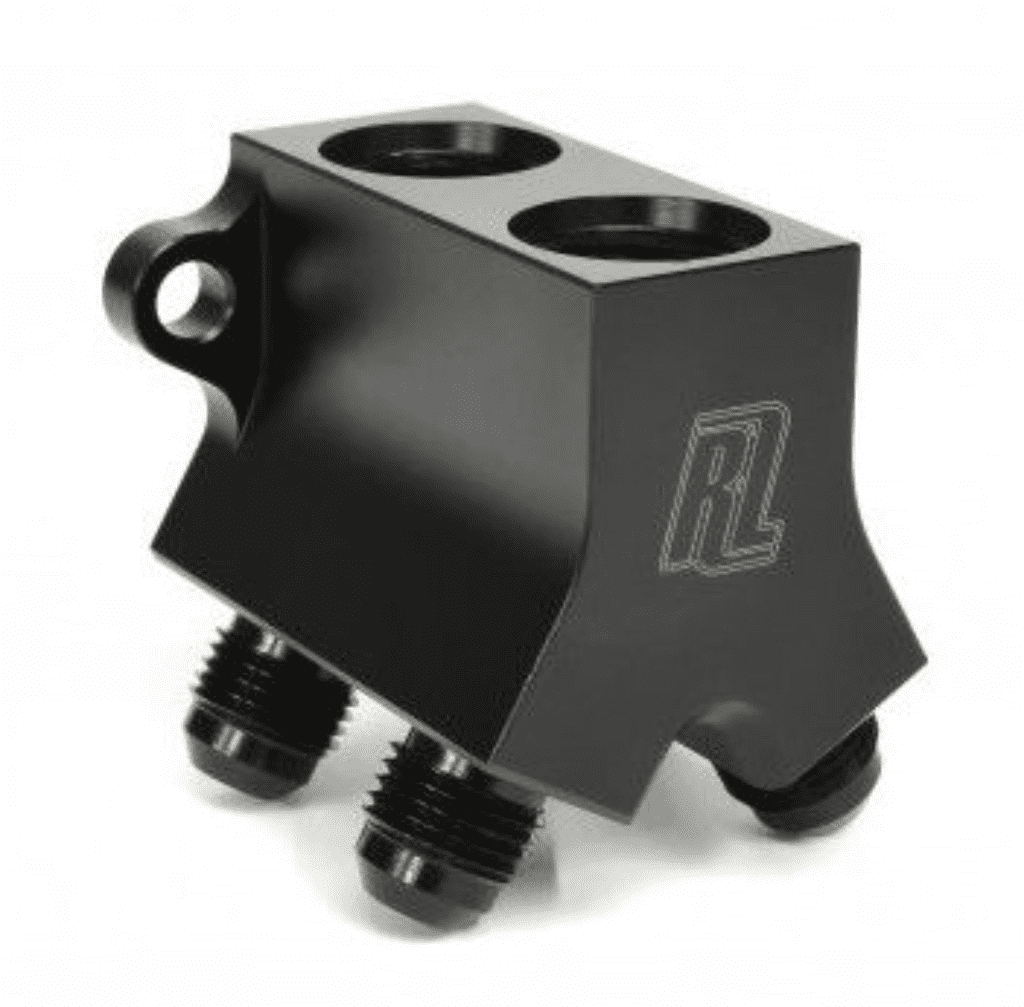 RacingLines Twin Rail Fuel Distribution Block RL-04 | Advanced Automotive