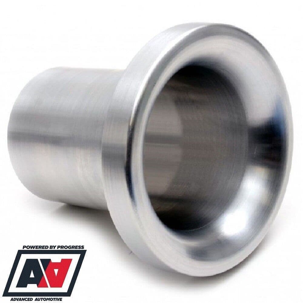 RCM Induction Trumpet Spun Aluminium 100mm Pipe 160mm Air Filter ...