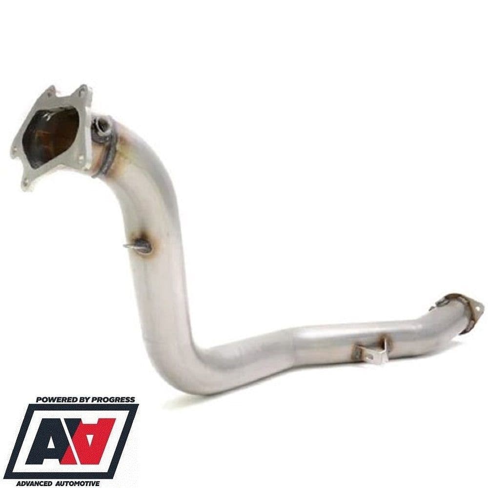 RCM OPEN NECK EXHAUST DOWNPIPE 3" IMPREZA JDM TWIN SCROLL RCM367 ...