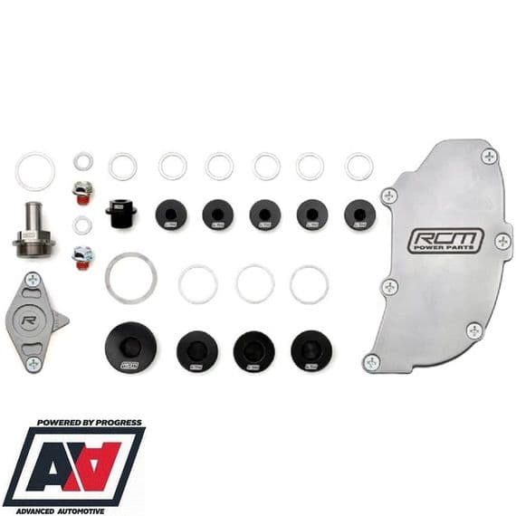 RCM SUBARU 13 PIECE SILVER BILLET BLOCK BLANKING KIT | Advanced Automotive