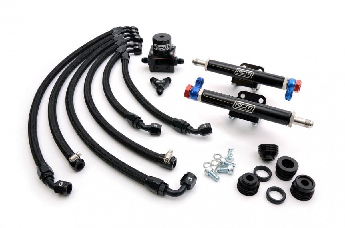 RCM Subaru V1/2 Top Feed Fuel Rail Conversion Kit / Rotated Turbo ...