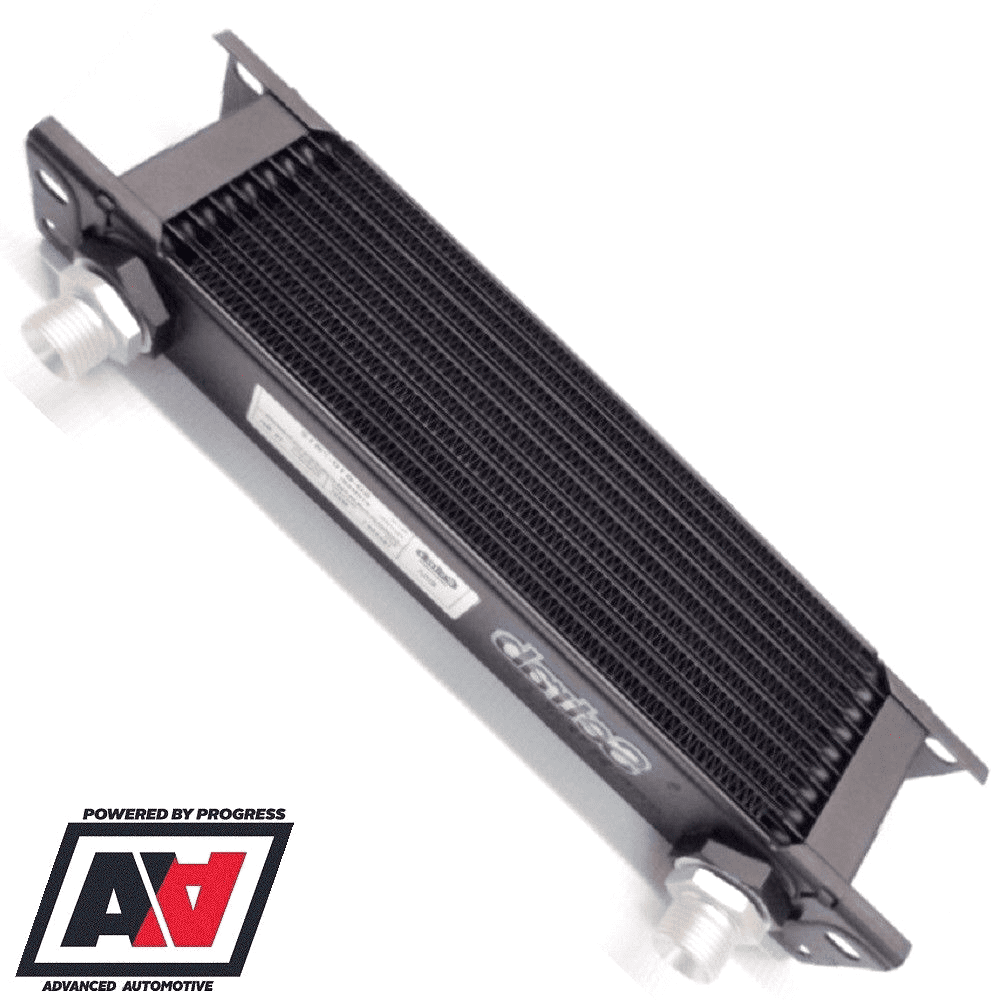 Setrab Oil Cooler 10 Row 235mm Matrix M22 AN8 Fittings 50-610-7612 ...