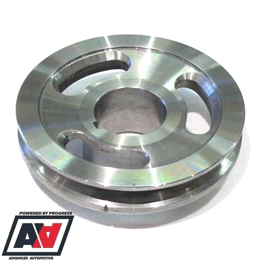 Steel 4" Crankshaft Crank V Pulley Ford RS2000 Mexico Pinto 1.6 2.0 OHC ...