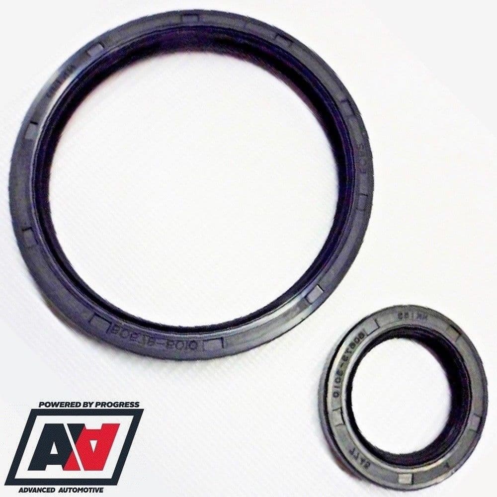 Subaru Impreza Legacy Forester EJ20 EJ25 Front & Rear Crankshaft Oil ...