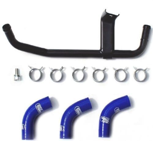 Subaru Impreza Modine Oil Cooler Cross Over Pipe & Samco Water Hose Kit ...