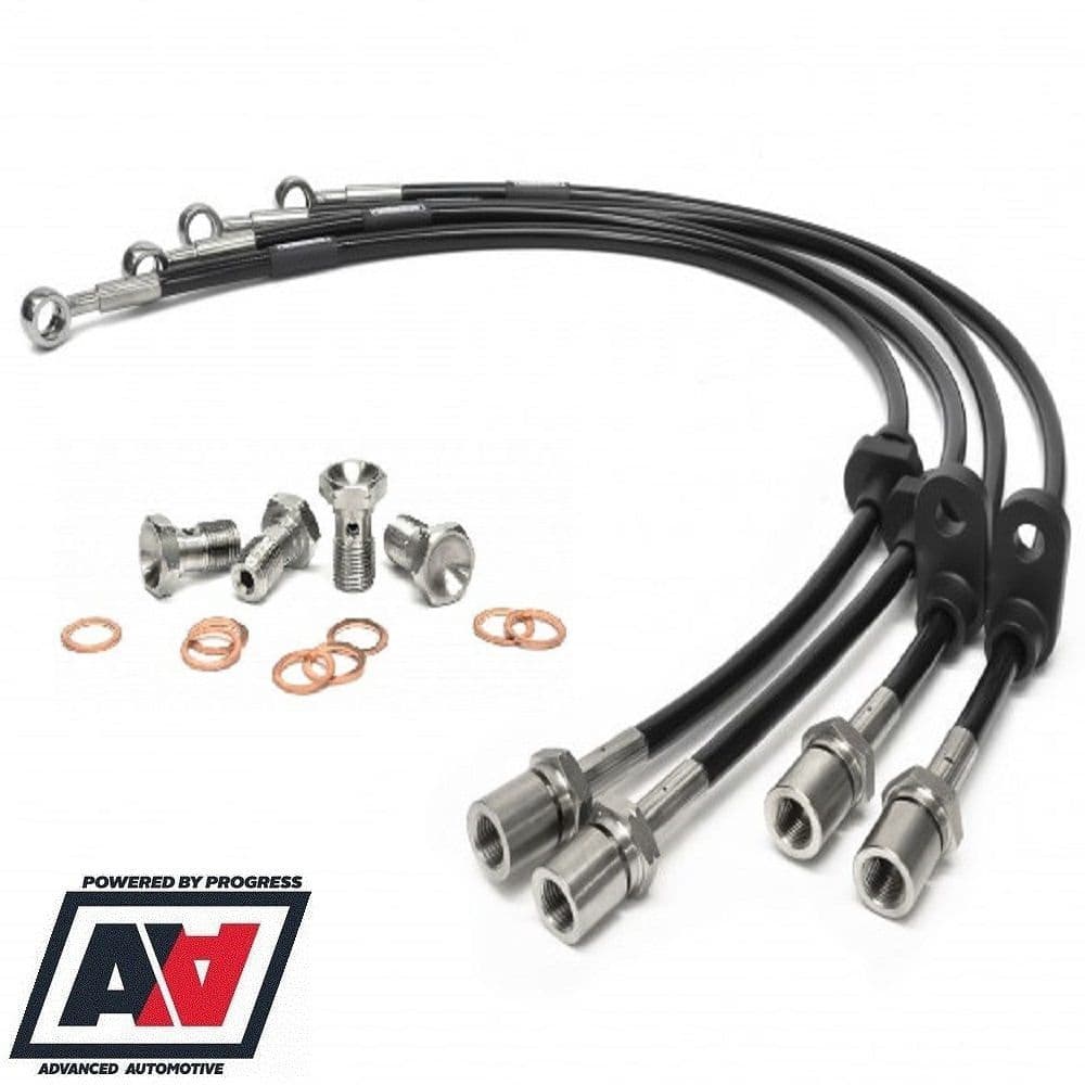 Subaru Stainless Brake Line Kit Front And Rear Impreza 01-07 By ...