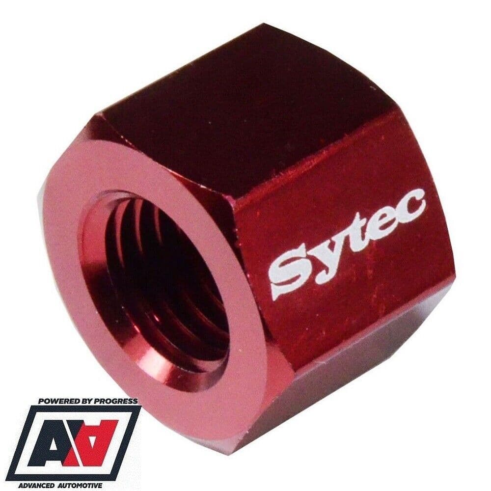 Sytec Bosch Walbro HI Fuel Injection Pump M12x1.5 Stub Cap Nut Red ...