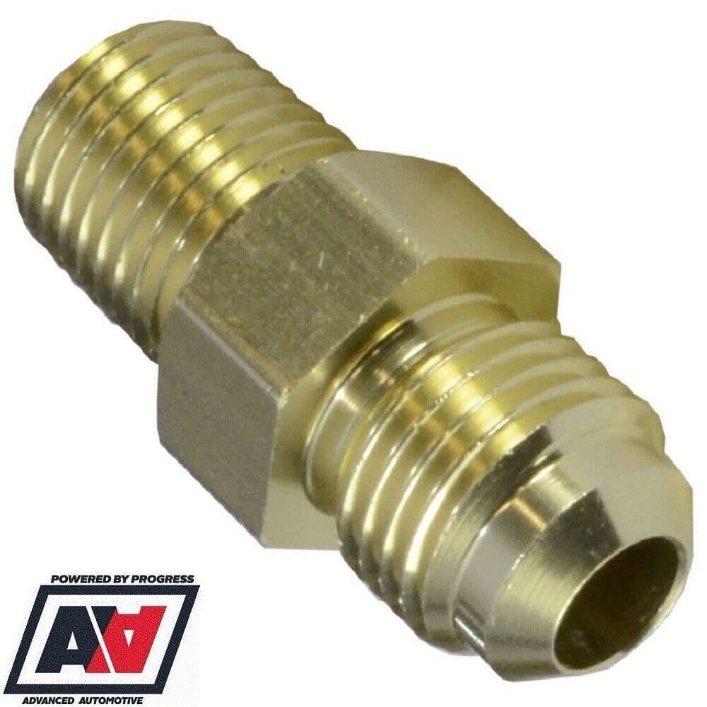 Sytec Motorsport Alloy Straight Fuel Union 1/4 NPT Thread To Male AN6 ...
