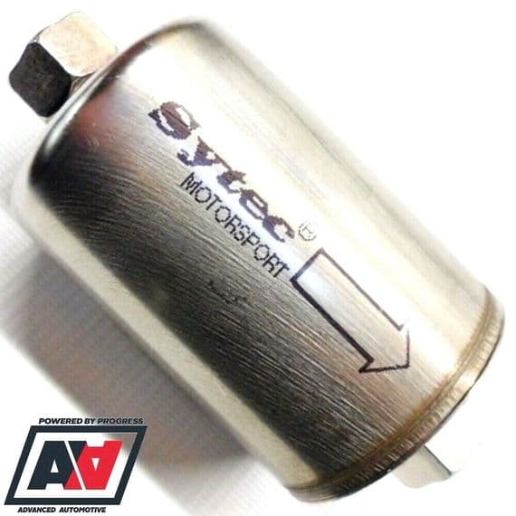 Sytec Motorsport In Line Fuel Filter 14x1.5mm Threads SSF6130 55mm ...
