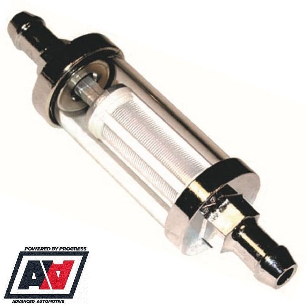 Sytec PRO-FLOW Fuel Filter 10mm Hose Tails For Carburettors | Advanced ...