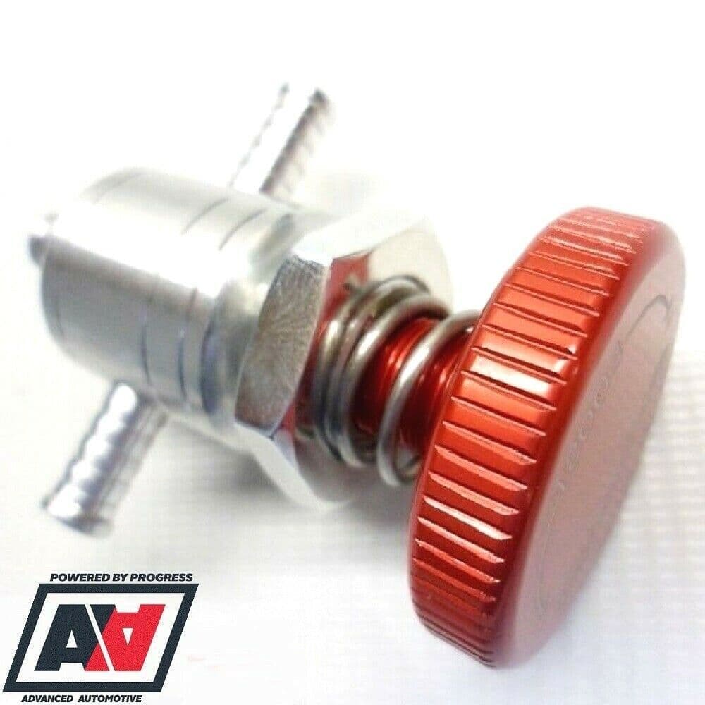 Sytec Turbo Boost Adjuster In-Car RED Knob 3 Way Port Design BAI-002 ...