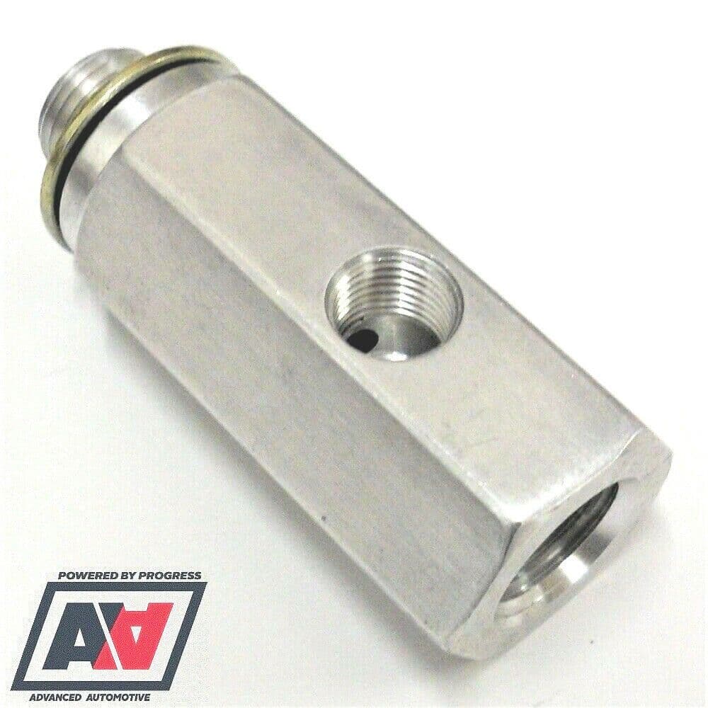 VECTRA V6 CAVALIER SRI GSI CALIBRA TURBO OIL PRESSURE GAUGE ADAPTOR M14 ...