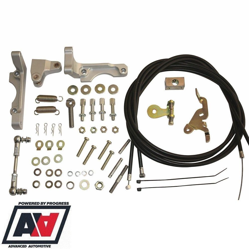 WEBER 40 45 48 50 DCOE/SP CLASSIC STYLE TWIN CABLE THROTTLE LINKAGE KIT ...